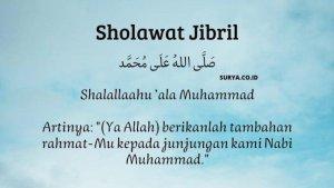 Sholawat Jibril Lirik Arab dan Latin Lengkap Keutamaan Dibaca 1000 Kali - Bangkapos.com