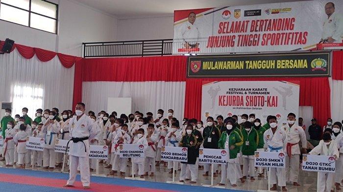 Perebutkan Tiket Kejurnas, 300 Karateka Bersaing di Kejurda Karate Shoto-Kai Kalsel 2022 ...