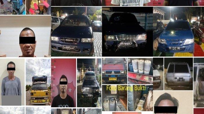 Polda Kalsel Tangkap 8 Pelaku Penyalahgunaan Solar, Pelaku Gunakan Jerigen Hingga Modifikasi ...