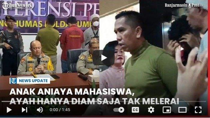 VIDEO - Diam Saat Sang Anak Aniaya Mahasiswa, Kini AKBP Achiruddin Hasibuan Dicopot dari ...