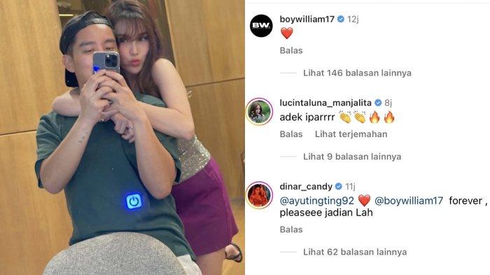 Ayu Ting Ting Pamer Peluk Mesra Boy William, Dinar Candy Sentil Jadian ...