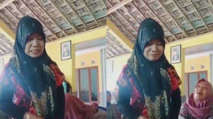 Viral Emak-emak Diduga Kenakan Emas Berukuran Besar saat Ambil Bansos di Probolinggo, Disoraki ...