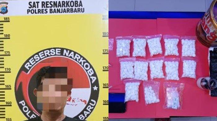 Simpan Ribuan Butir Zenith di Dalam Rumah, Warga Guntung Paikat Digiring ke Mapolres Banjarbaru ...