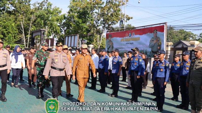 200 Personel Polres Tapin Siap Cegah Karhutla, Petugas Gabungan Mulai ...