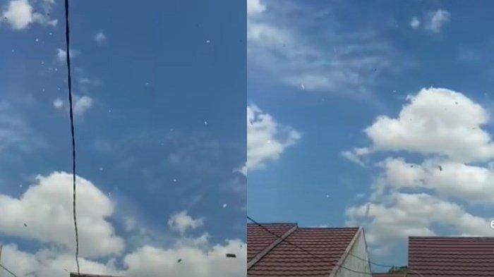 Angin Kencang Terjang Sungai Sipai Martapura, Seng dan Styrofoam ...