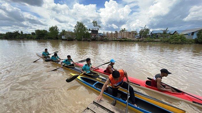 Kejuroprov Kayak dan Canoe, Atlet Senior dan Junior Adu Cepat di Sungai ...