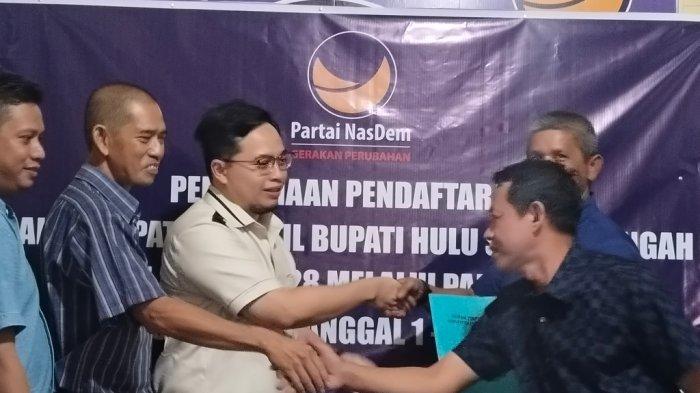 Aulia Gandeng Mansyah Daftar ke Nasdem, Begini Sambutan Ketua DPC Nasdem - Banjarmasinpost.co.id