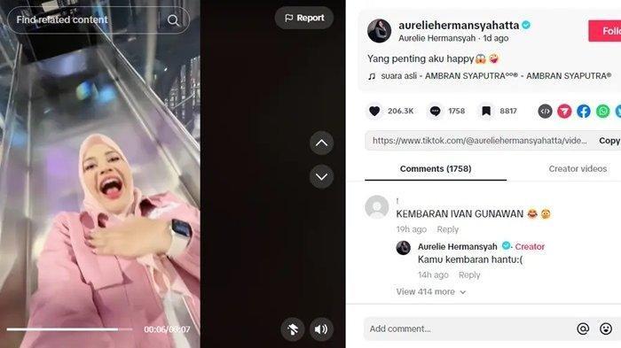 Wajahnya Disebut Kembaran Ivan Gunawan, Aurel Istri Atta Halilintar ...