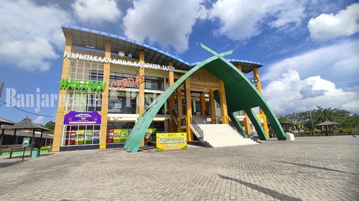 Kalselpedia: Berkunjung ke Perpustakaan Umum Tapin, Nikmati Wahana ...