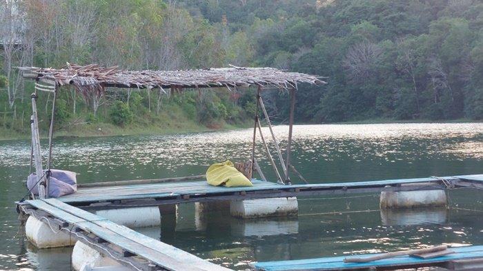 Eksotisme Alimpung Island Riam Kanan Kabupaten Banjar Jadi Spot Foto ...