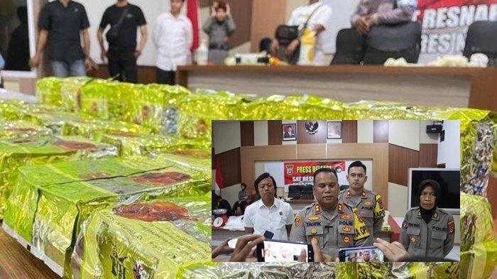 Selundupkan 33 Kg Sabu & 1.243 Pil Ekstasi dari Malaysia, Begini Wanita Asal Sulsel Kelabui ...