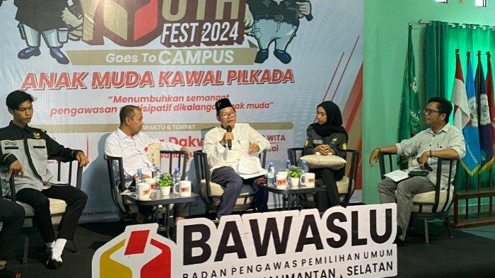 Banyak Hiburan di Bawaslu Kalsel Youth Fest 2024 - Banjarmasinpost.co.id