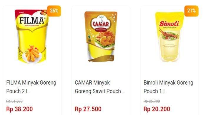 Harga Minyak Goreng di Alfamart dan Indomaret Senin 3 April 2023, Diskon Camar, Bimoli hingga ...