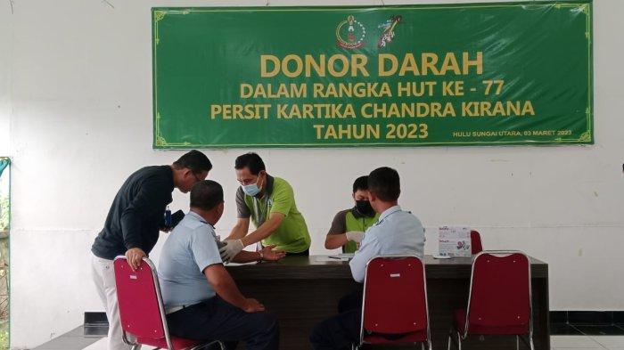 Berpartisipasi di HUT ke-77 Persit Kartika Chandra Kirana, Lapas Amuntai Ikuti Donor Darah ...
