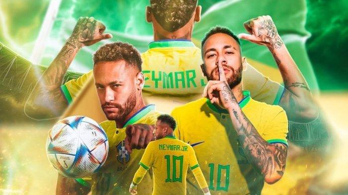 Kesialan Neymar di Piala Dunia, Timnas Brasil Kehilangan Jimat Pada Laga Babak 16 Besar Hingga ...