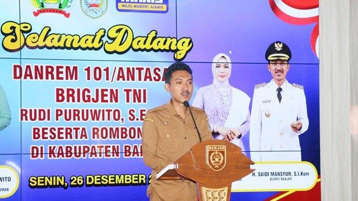 Bupati Banjar Sambut Kunjungan Danrem 101 Antasari, Begini Harapan Keduanya - Banjarmasinpost.co.id
