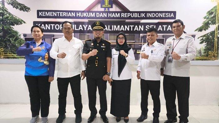 Pelantikan Pejabat Pimti Pratama Kemenkum, Candrafriandi dan Ramlan ...