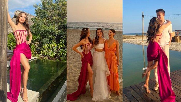 Potret Cinta Laura Kala Dibalut Gaun Semi Transparan, Mesra Dengan Arya ...