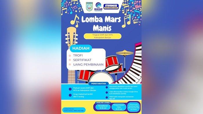 DKISP Kabupaten Banjar Gelar Lomba Mars Manis untuk Paduan Suara ...