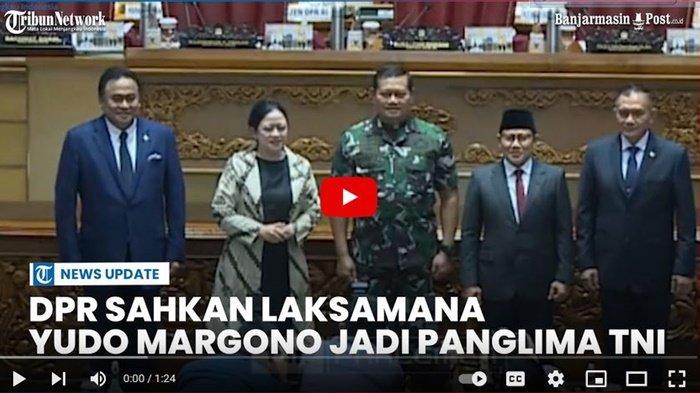 VIDEO NEWS UPDATE - Laksamana Yudo Margono Resmi Gantikan Jenderal Andika Perkasa Jadi Panglima ...