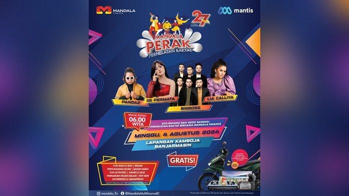 Banyak Hadiah di Mandala PeRak 2024, Minggu Pagi 4 Agustus di Lapangan ...