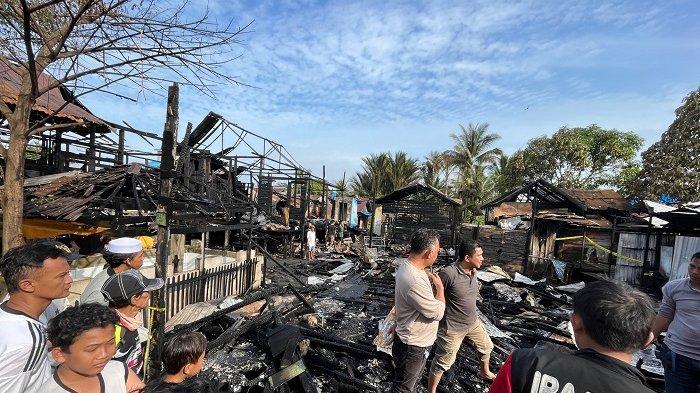 Kebakaran di Banjarmasin - Lebih Satu Rumah di Kuin Utara Luluh Lantak akibat Amuk si Jago Merah ...