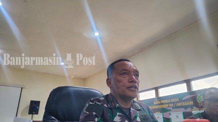Danrem 101/Antasari Brigjen TNI Ari Aryanto SE MIP : Pemilu 2024 di Kalsel Berjalan Aman dan ...