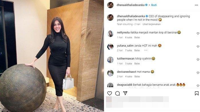 Mirip Syahrini Sebelum Berhijab, Penampilan Dhena Devanka Setelah Cerai ...