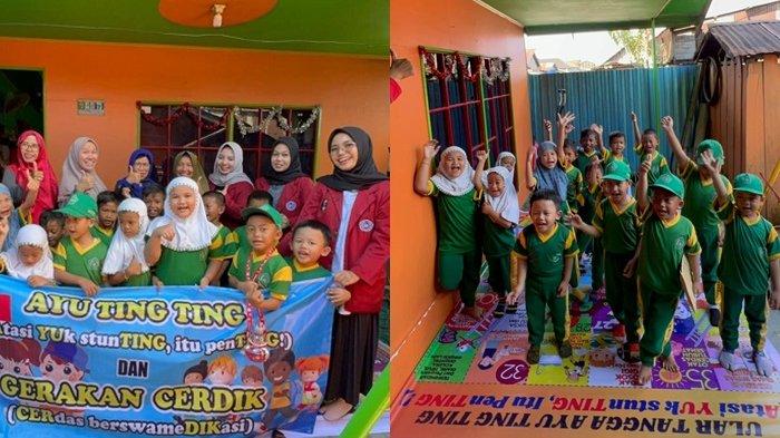 Gelar Pengabdian di TK Raudhatul Jannah Banjarmasin, Dosen UMB ini ...
