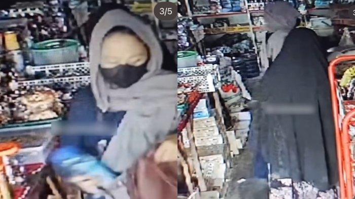 Viral Dua Wanita Bermobil Curi Sembako di Minimarket Manfaatkan Gamis yang Dipakainya, Intip ...
