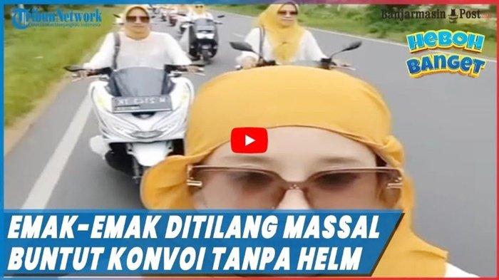VIDEO Heboh Banget Ketika Emak-emak Komunitas Ken Dedes Jaman Now ...