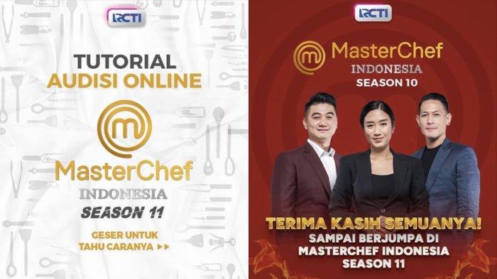 Tutorial Audisi Online MasterChef Indonesia 11 di RCTI, Kesempatan ...
