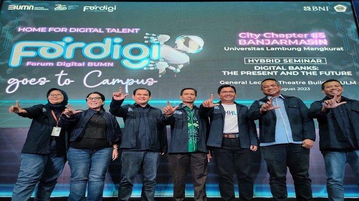 Dukung Fordigi Goes to Campus 2023, Rektor Alim Bachri Sebut ULM Kampus ...