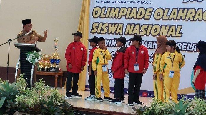 Buka O2SN SD dan SMP Tingkat Provinsi, Gubernur Kalsel Berharap Lahir ...