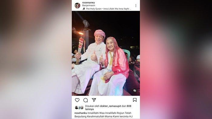 Orangtua Mantan Wakil Gubernur Kalsel H Rosehan NB Berpulang, Pemakaman ...