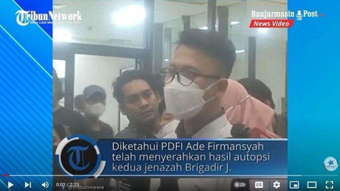 NEWS UPDATE - Hasil Autopsi Kedua Brigadir J, Ketua PDFI :Tidak Ada ...