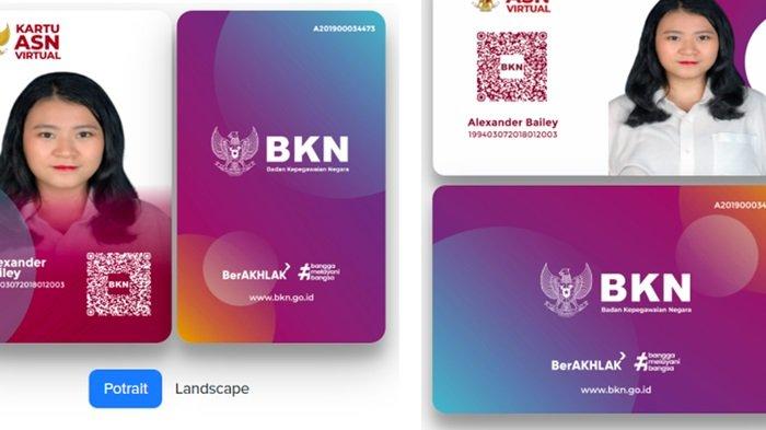 Perlu Nomor Induk Pegawai dan Password, Ini Syarat dan Cara Membuat Kartu ASN Virtual Secara ...