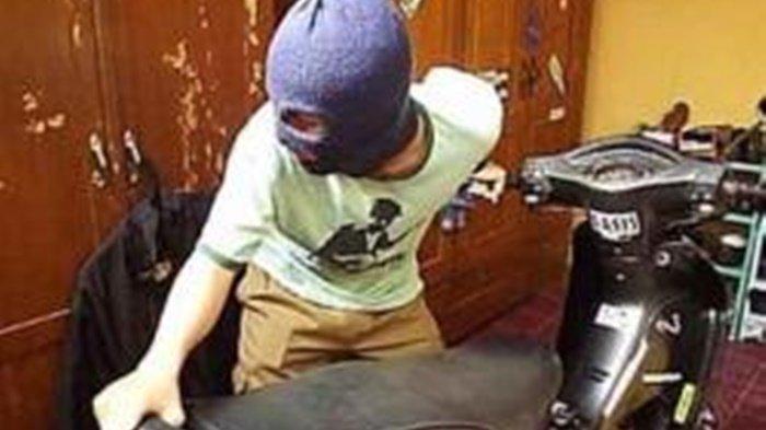 Dalangi Pencurian Motor, Begini Komplotan 4 Remaja di Kutai Kertanegara ...