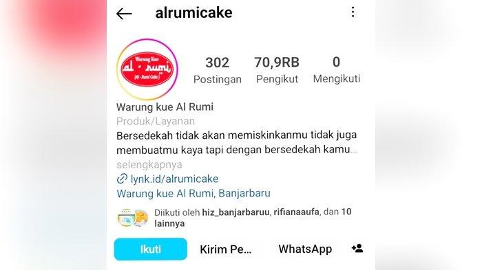 Warung Kue Al Rumi berikan Promo Berhadiah, ternyata Dimanfaatkan ...