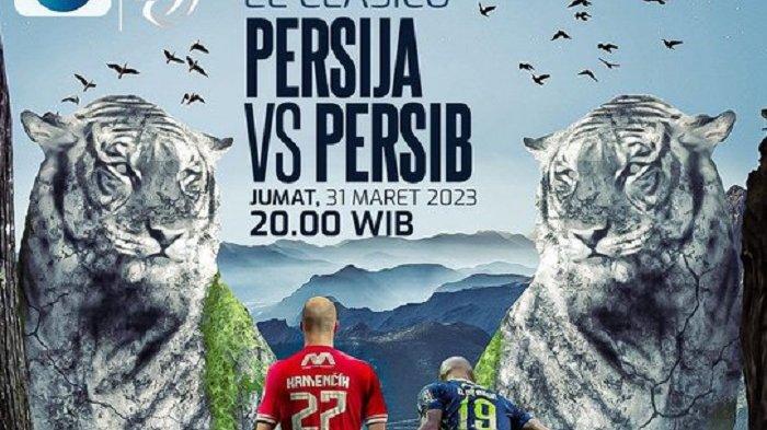 LINK Nonton TV Online Persija vs Persib Live Indosiar dan Streaming di Vidio, Penentu Juara Liga ...
