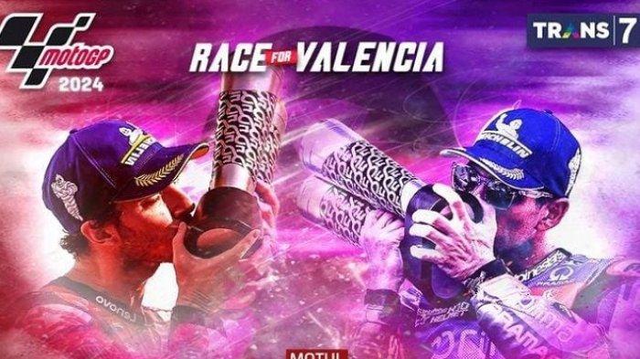 Link Streaming TV Online MotoGP Barcelona 2024 Siaran Trans 7, Nonton Sprint Race Jam 21.00 ...