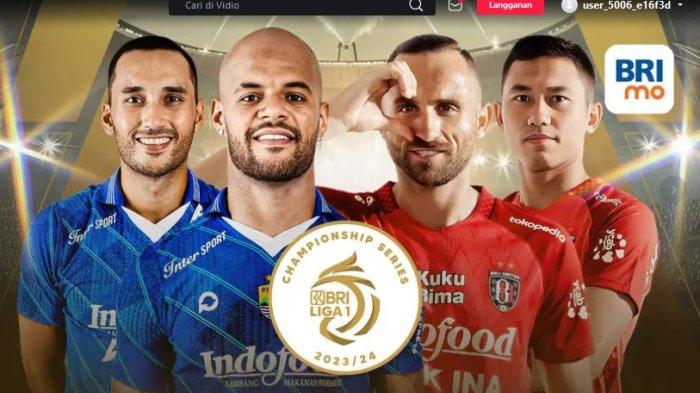 Live Indosiar Gratis! Link Streaming Persib vs Bali United Hari ini via ...
