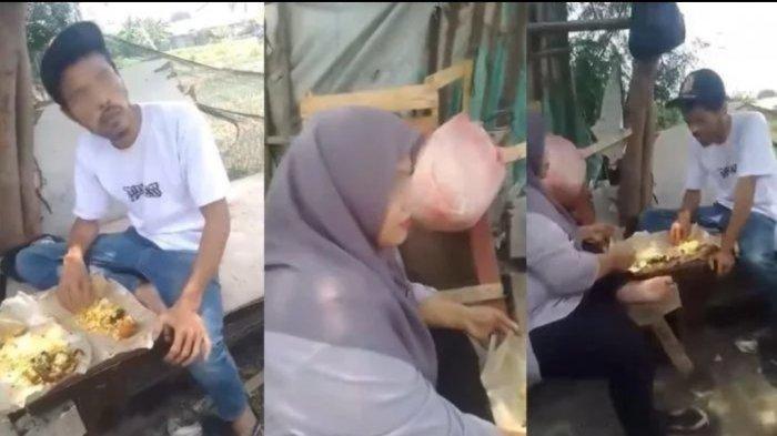 Viral Istri Dicueki saat Labrak Suami yang Santai Makan Nasi Padang Bareng Pelakor ...
