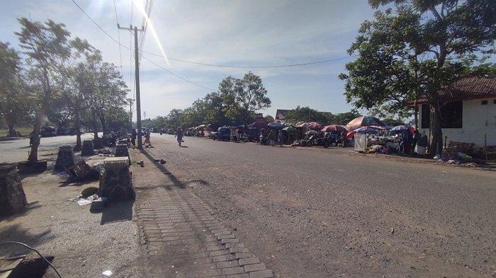 Pedagang Ditertibkan, Jalan di Kawasan Liar Pasar Keraton Rantau Tapin ...