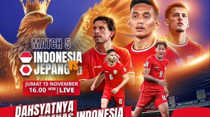 Laga Timnas Indonesia vs Jepang Hari Ini, Garuda Punya Mental Piala Dunia - Banjarmasinpost.co.id