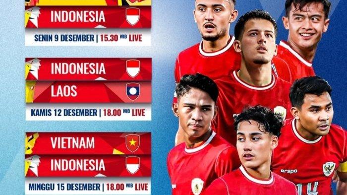 Jam Tayang dan Jadwal Bola Timnas Indonesia Piala AFF 2024 Siaran Langsung RCTI, Ada Lawan ...