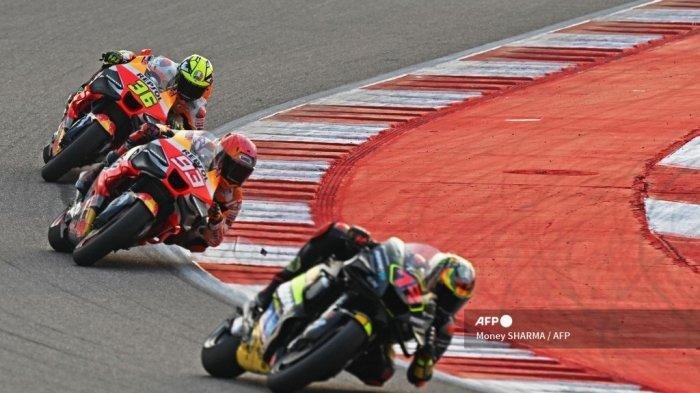 Jadwal Siaran Live Trans7 Race MotoGP India 2023 Hari Ini, Starting Grid Race Beri Kans Marc ...