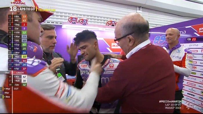 Hasil MotoGP Valencia: Jorge Martin Crash Usai Senggolan dengan Marquez ...