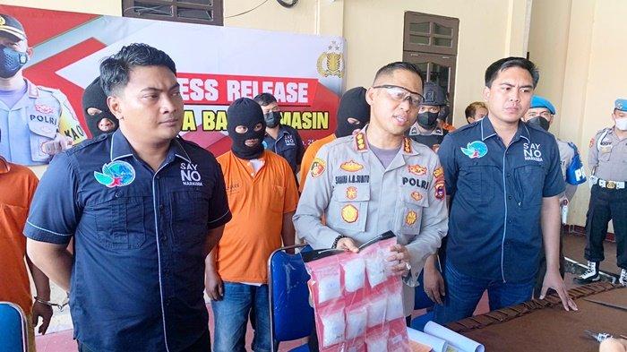 Empat Residivis Dibekuk Satresnarkoba Polresta Banjarmasin, Sabu 1,4 Kg Diamankan ...