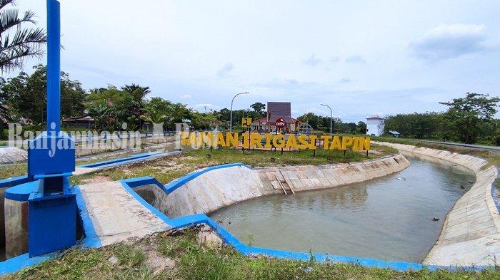 KalselPedia - Suasana Tenang untuk Bersantai di Taman Irigasi Kabupaten ...